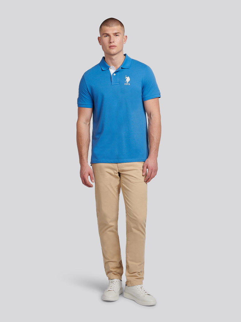 Mens Player 3 Polo Shirt in Campanula – U.S. Polo Assn. UK
