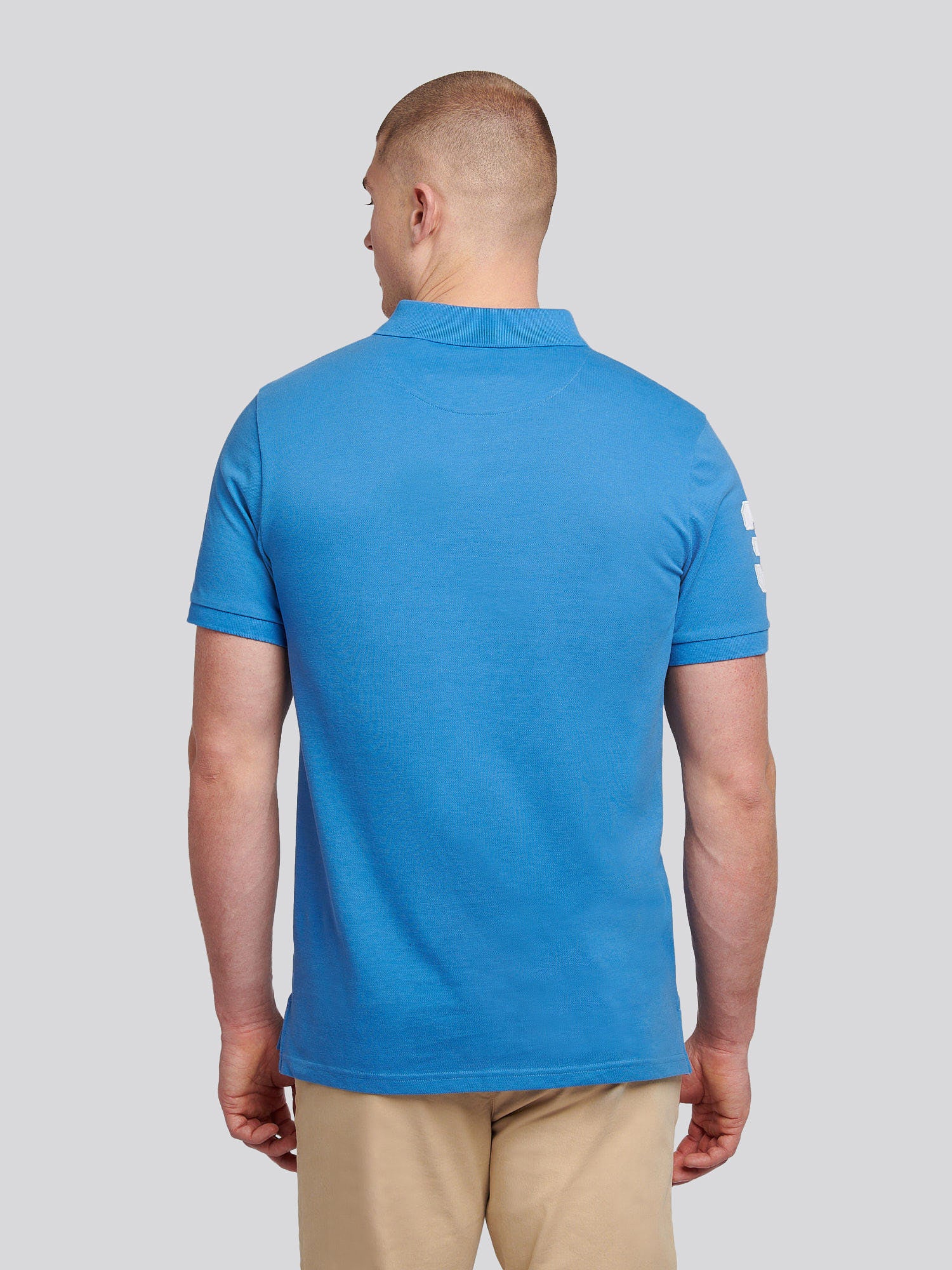 Mens Player 3 Polo Shirt in Campanula – U.S. Polo Assn. UK