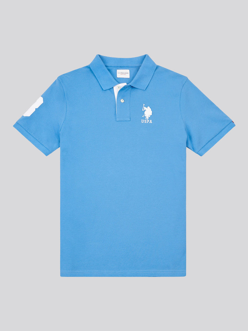 Mens Player 3 Polo Shirt in Campanula – U.S. Polo Assn. UK