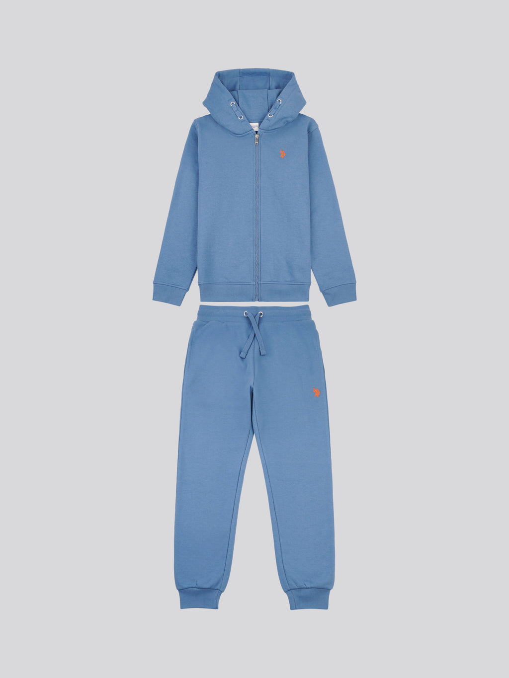 DHM Zip Thru Hoodie and BB Jog Set Blue Horizon – U.S. Polo Assn. UK